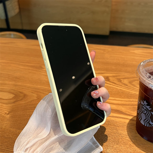 Magic7/Pro soft glutinous 6/5 milk yellow 4 applicable 300 Huawei nova11 Honor 100 mobile phone ...