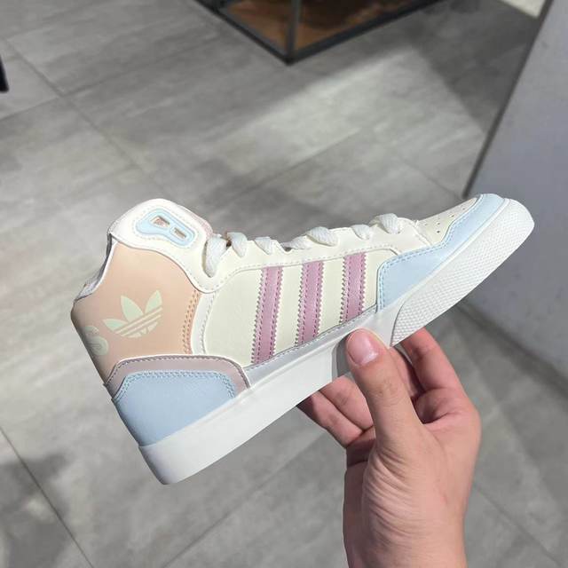 ADIDAS/Adidas clover versatile new high-top autumn and winter sports ...