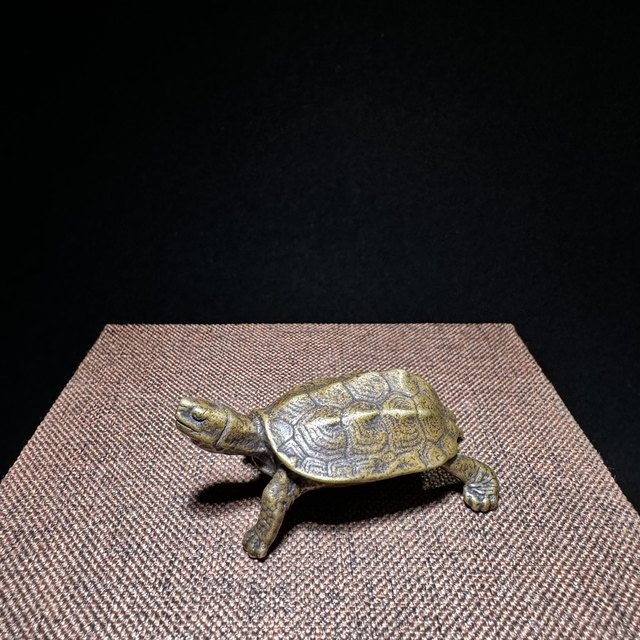 Pure copper turtle ornaments brass turtle home decoration office ...
