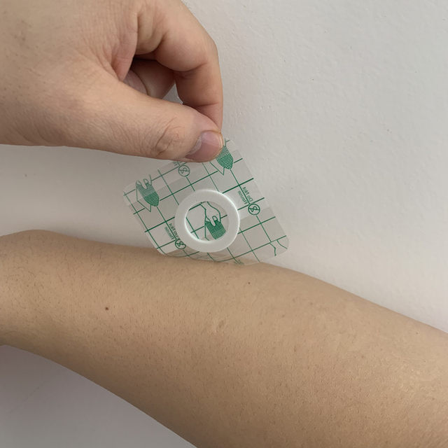 Waterproof PU film transdermal patch 393V patch empty patch acupoint patch empty patch fixed ...