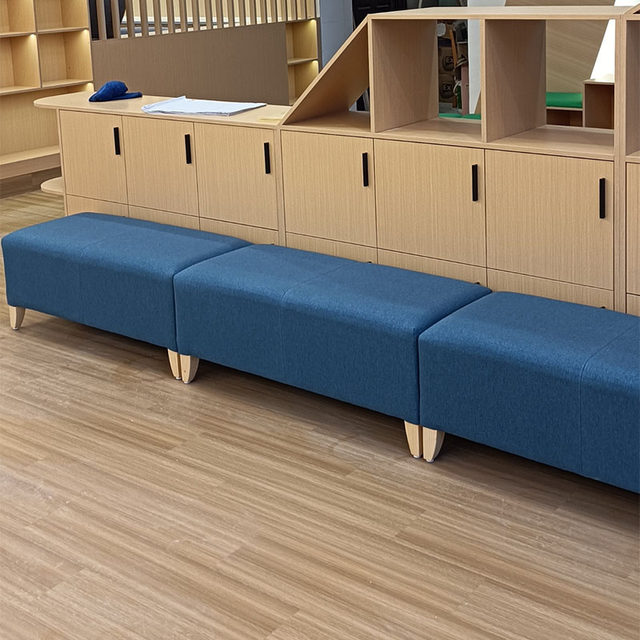 Simple modern shoe changing stool clothing store sofa stool fitting ...