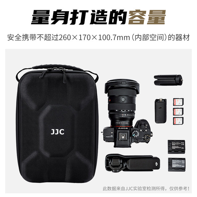 JJC Camera Bag Canon Micro SLR Lens Photography Bag Hard Case Thickened ...