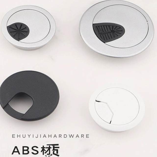 Computer desk threading box hole cover desktop wiring box output hole ...