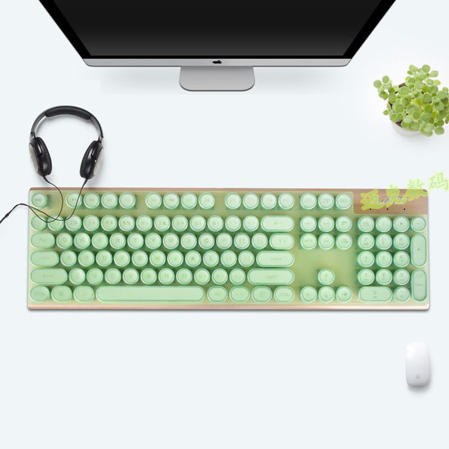 Silver Eagle Summoner ZK-4 K600 104 key mechanical keyboard color ...