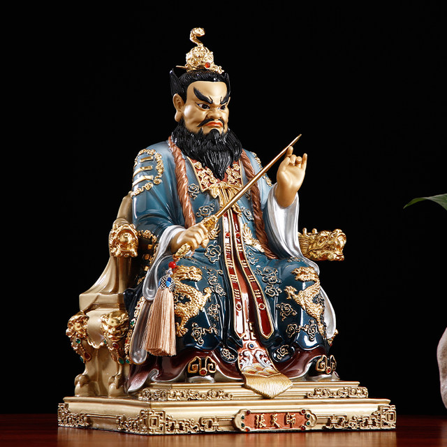 Taiwan's pure bronze Zhang Tianshi statue, Longhu Mountain Zhang ...