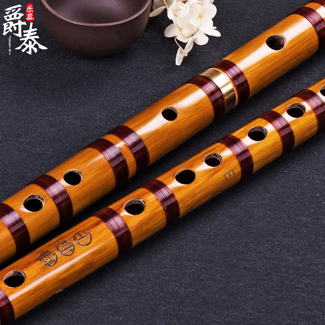Fengya Palace flute Wang Jianhong refined instrument bitter bamboo two ...