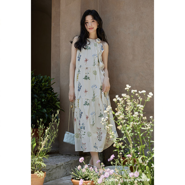 95% off/Xi Meng 2025 summer gentle style sleeveless French temperament ...