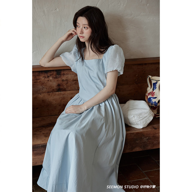 Ximeng 2025 new summer French gentle temperament skirt beautiful small person high-end design ...