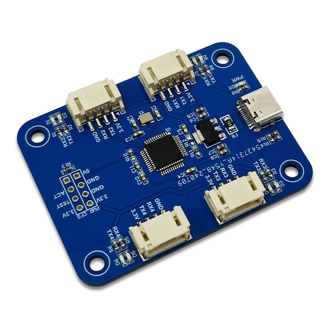 CH344Q USB Turn Four Road TTL serial port module 4 serial port UART ...