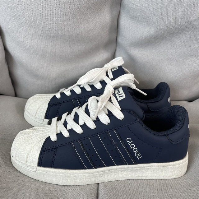 Ins trendy shoes new shell toe casual board shoes men and women shoes ...