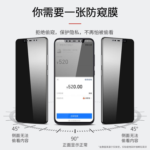 Applicable to Xiaomi 8 anti -peeping steel film Xiaomi 8SE Youth ...