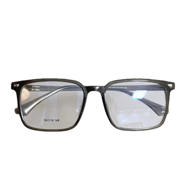 Ultra-light, ultra-wide, square face, retro TR90 myopia glasses frame ...