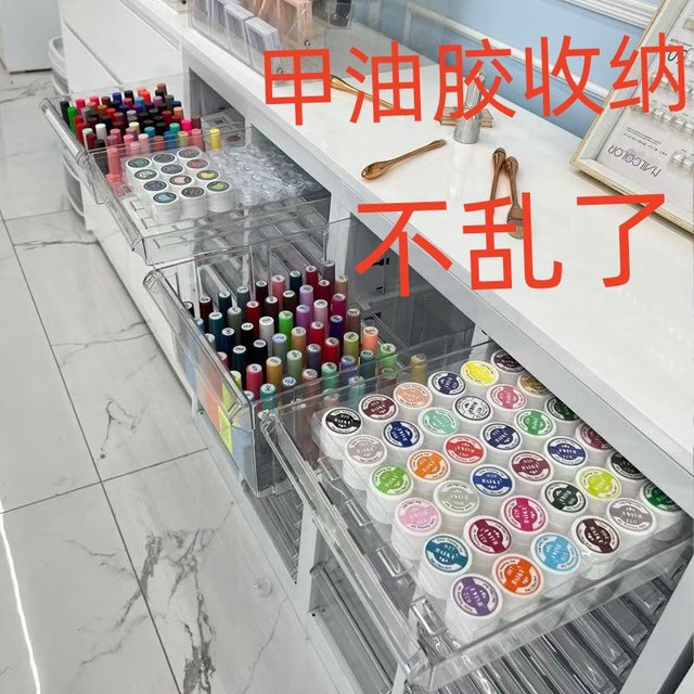 Nail cabinet display cabinet net red beauty store landing cabinet nail ...