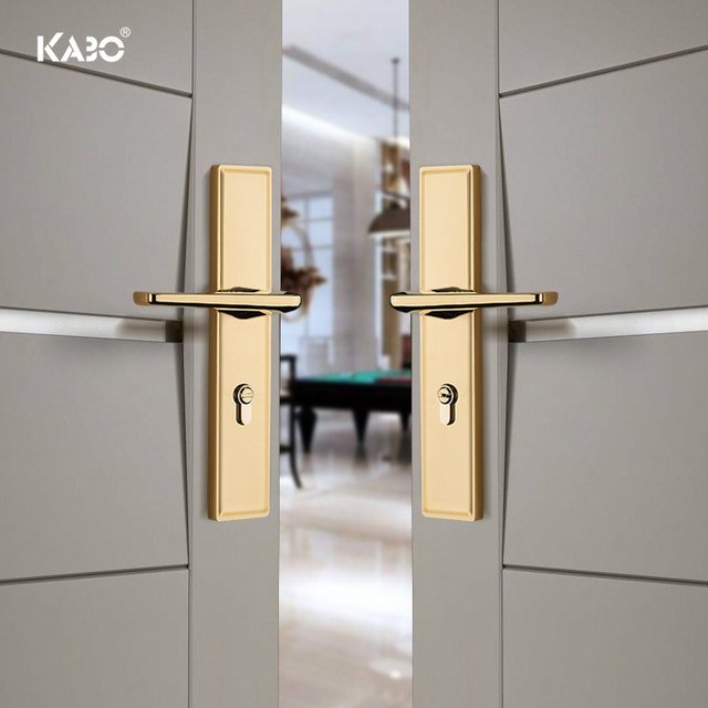German KABO door lock double door door lock double door lock black ...