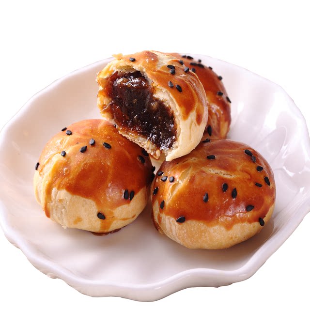 Beijing specialty Jinglong jujube cake 200g red bean paste cake ...