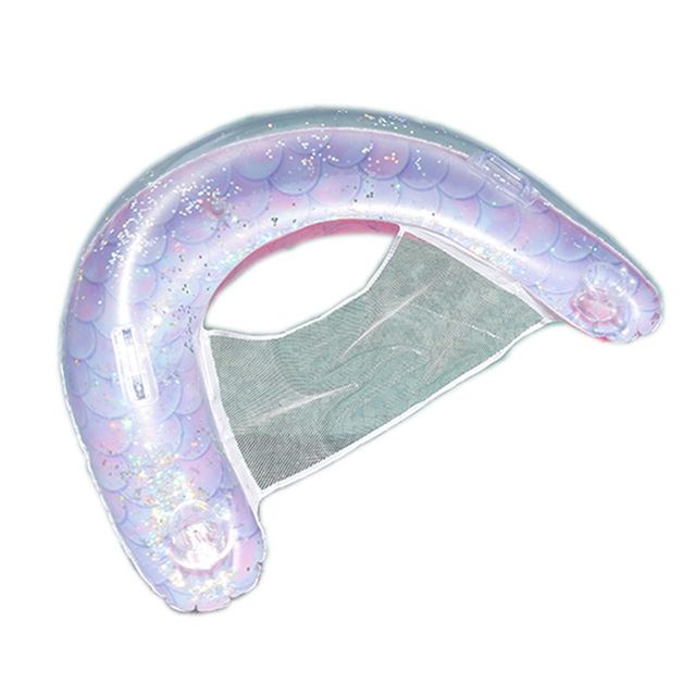 Swimming ring women's water inflatable floating rim adults with nets ...