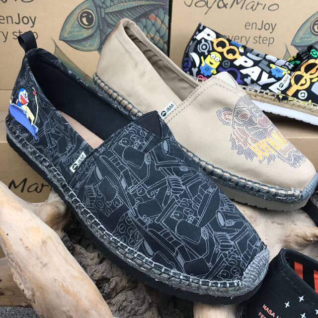 JM Happy Mary men's shoes tiger head shoes spring and summer espadrille ...