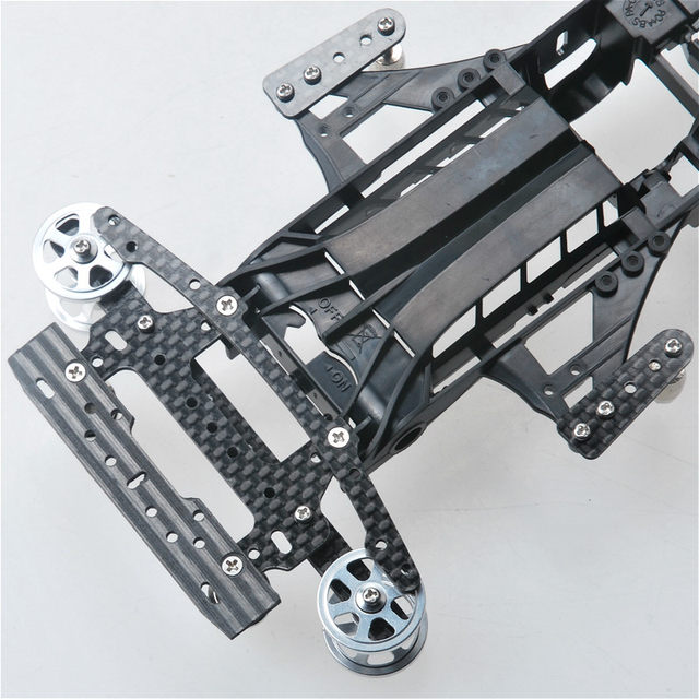 Self-made Tamiya four-wheel drive FMA chassis advanced kit, no need to ...