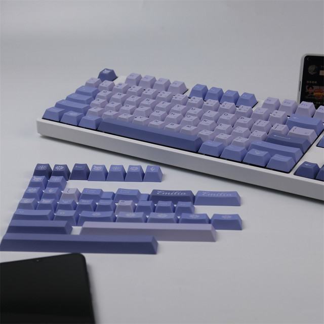 GMK ice knot witch cover PBT heating mechanical keyboard button Frost ...