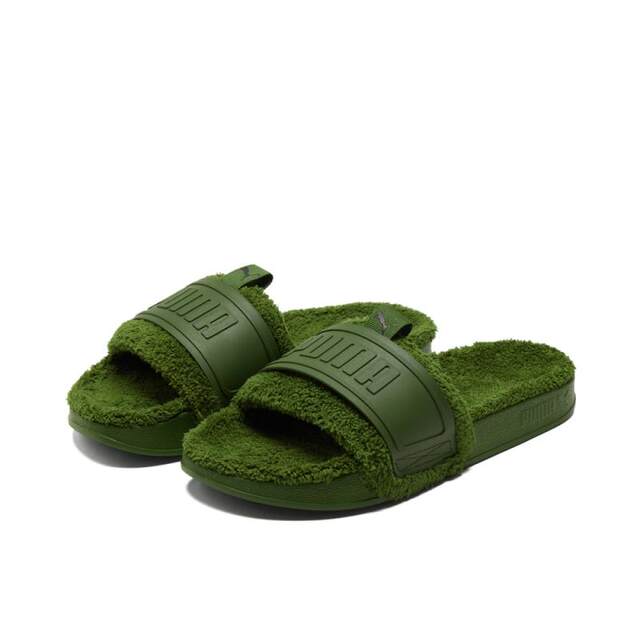 PUMA Puma genuine summer men and women pink green plush sports casual ...