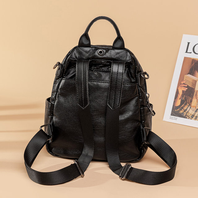 Trendy brand star same style genuine leather backpack for women 2024 ...