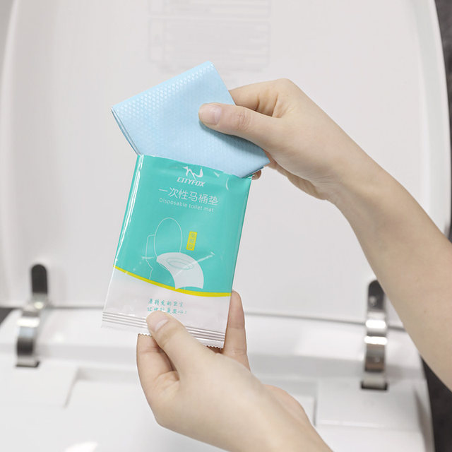 Disposable toilet seat full coverage travel paste toilet portable ...