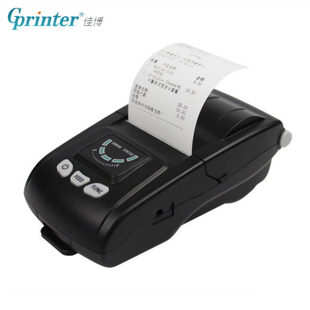 Jiabo PT260 portable ticket printer takeout thermal handheld 58mm ...