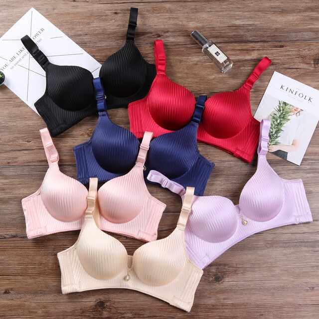 Extra thick bra, small breast bra, flat chest A cup thickened 8CM no ...