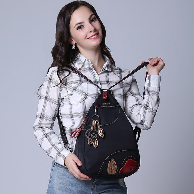 Lightweight Oxford cloth backpack for women 2025 new waterproof ...