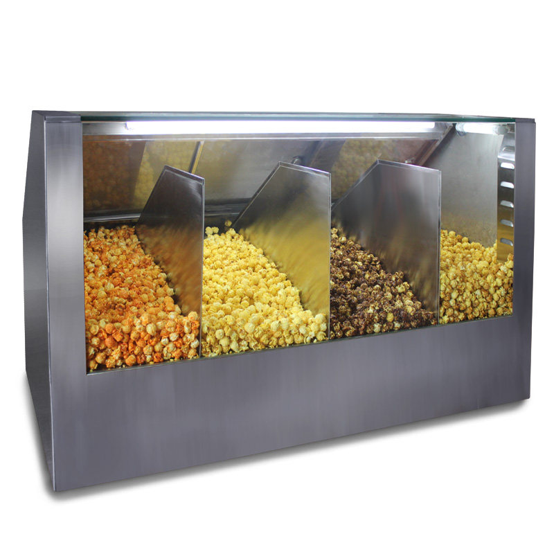 Large Stainless Steel Popcorn Insulated Box for French Fries Display ...