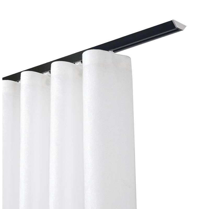 Free Punching Curtain Track with Top-Mounted V-Shaped Slide Rail ...