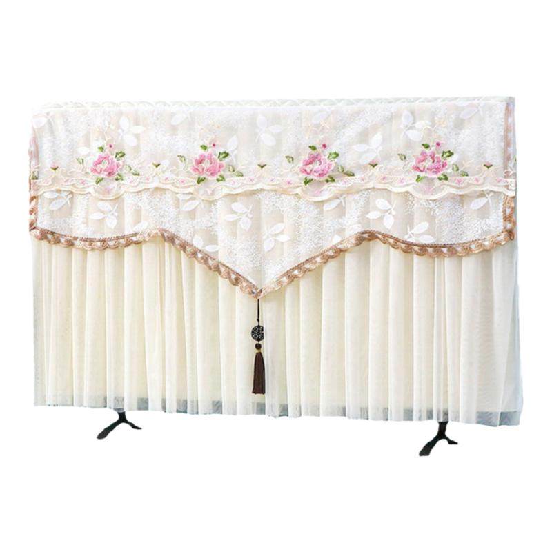 Chinese Style TV Dust Cover Set - Universal 55-75 Inch TV Protector