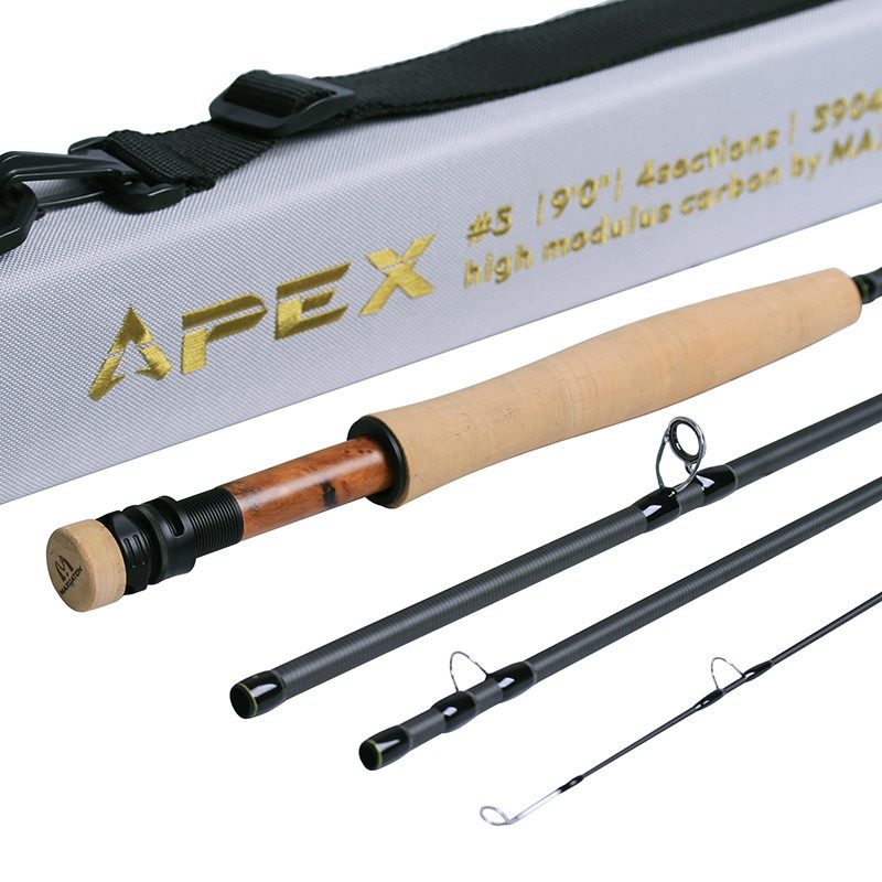 Maxcatch 2023 new fly fishing rod fly rod 2.7 meters 4 sections no. 5 ...
