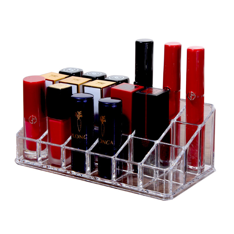 Loshimiz Lipstick Storage Box - Multi-Grid Cosmetic Organizer