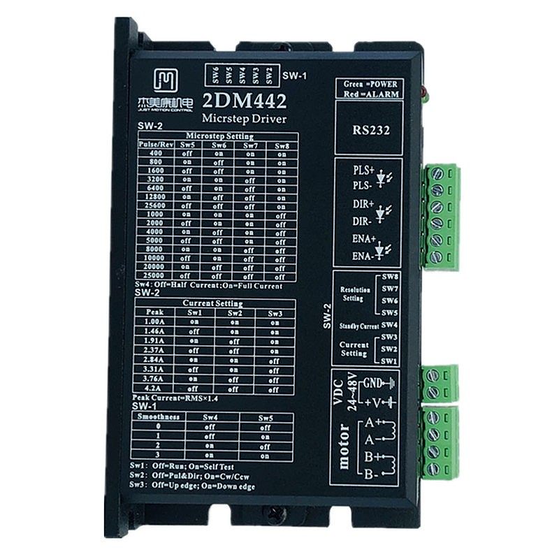 Jamekon 2DM420/2DM542/2DM556/2DM860 Two-Phase Stepper Motor Driver