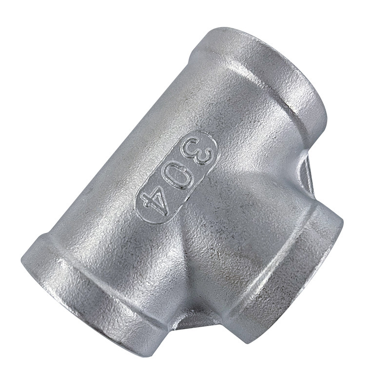 Pante 304 وصلات مواسير من الفولاذ المقاوم للصدأ مع 316 لولبة داخلية dn25 تجهيزات أنابيب ثلاثية ...