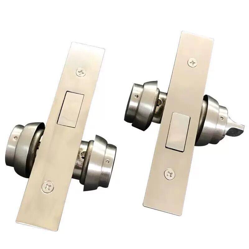 Hengchi Floor Door Lock - Frame Glass Door Concealed Lock