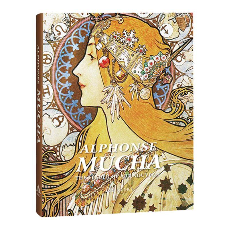 Alphonse Mucha Art Album - Original Hardcover Collection