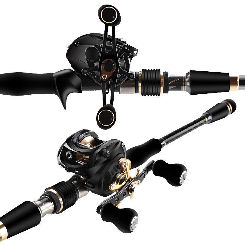 Hasdarley Strong Rod Set for Long-Range Fishing with Thunder Black ...