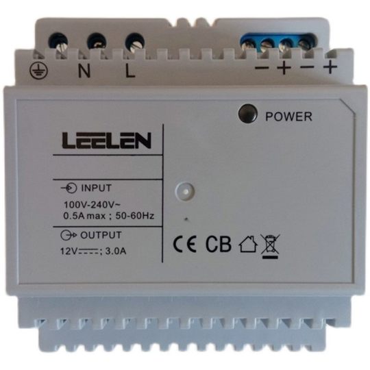 Импулсно захранване на leelen за визуален интерком контрол на достъпа в ...