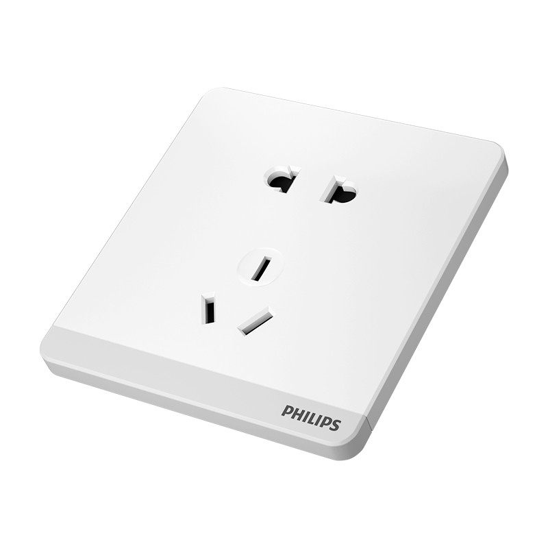 Philips Switch Socket | 86 Feiyi White Home Wall Socket with USB Ports ...