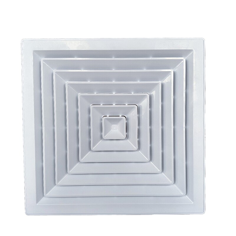 Aluminum Gusset Diffuser Air Outlet for Integrated Ceiling Return Air Vent