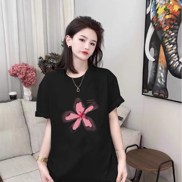 Li Xixi Cotton Cotton High -quality inner short -sleeved T -shirt ...