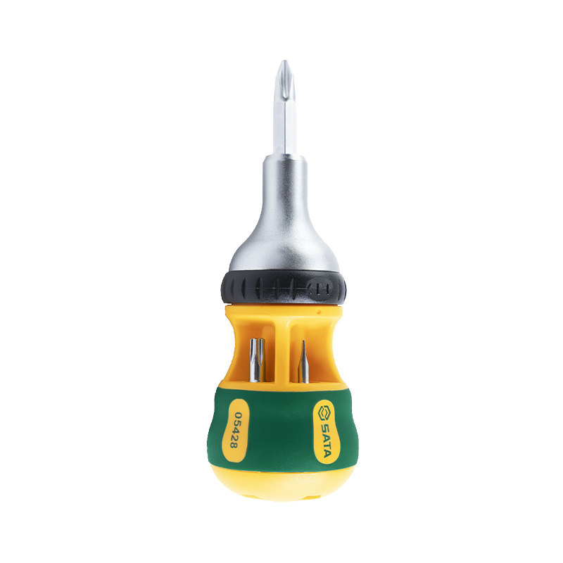 Shida 7-in-1 Mini Ratchet Screwdriver Set - One-Word Cross Plum Blossom ...