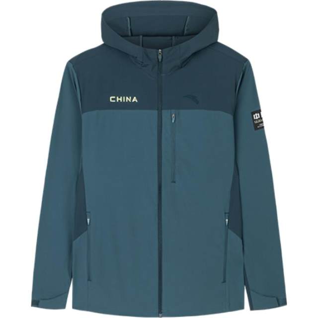 Anta anti -splashing jacket 丨 Men's winter new soft shell woven sports ...