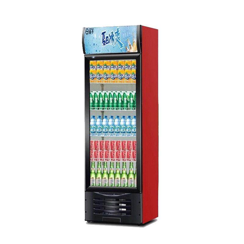 Lemari pajangan minuman yangzi kulkas komersial minuman dingin freezer ...