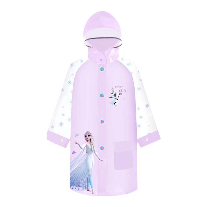 Disney Ice and Snow Princess Elsa Children's Raincoat - Girls Poncho ...