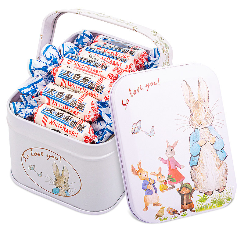 Big White Rabbit Milk Candy Box | High-Value Creative Gift for ...