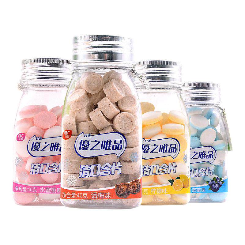 Excellent VIPSHOP Vitamin C Sugar-Free Mint Lozenges Chewing Gum