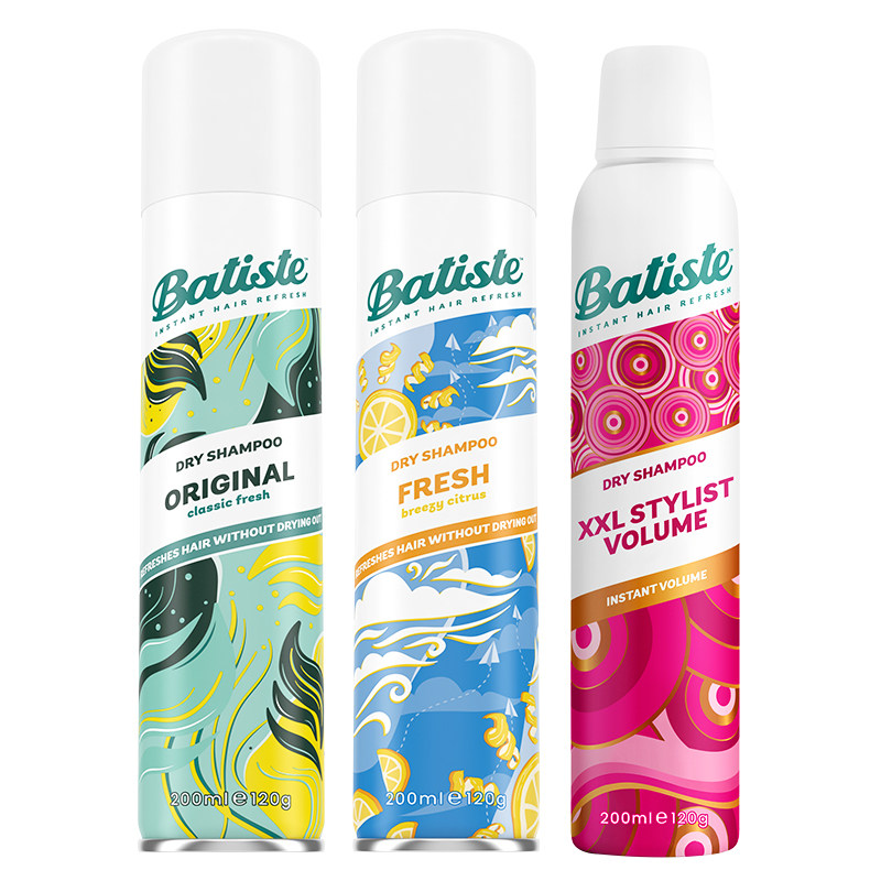 Batiste Suchy Szampon - Puszysty i Spray Kontrolujący Olej